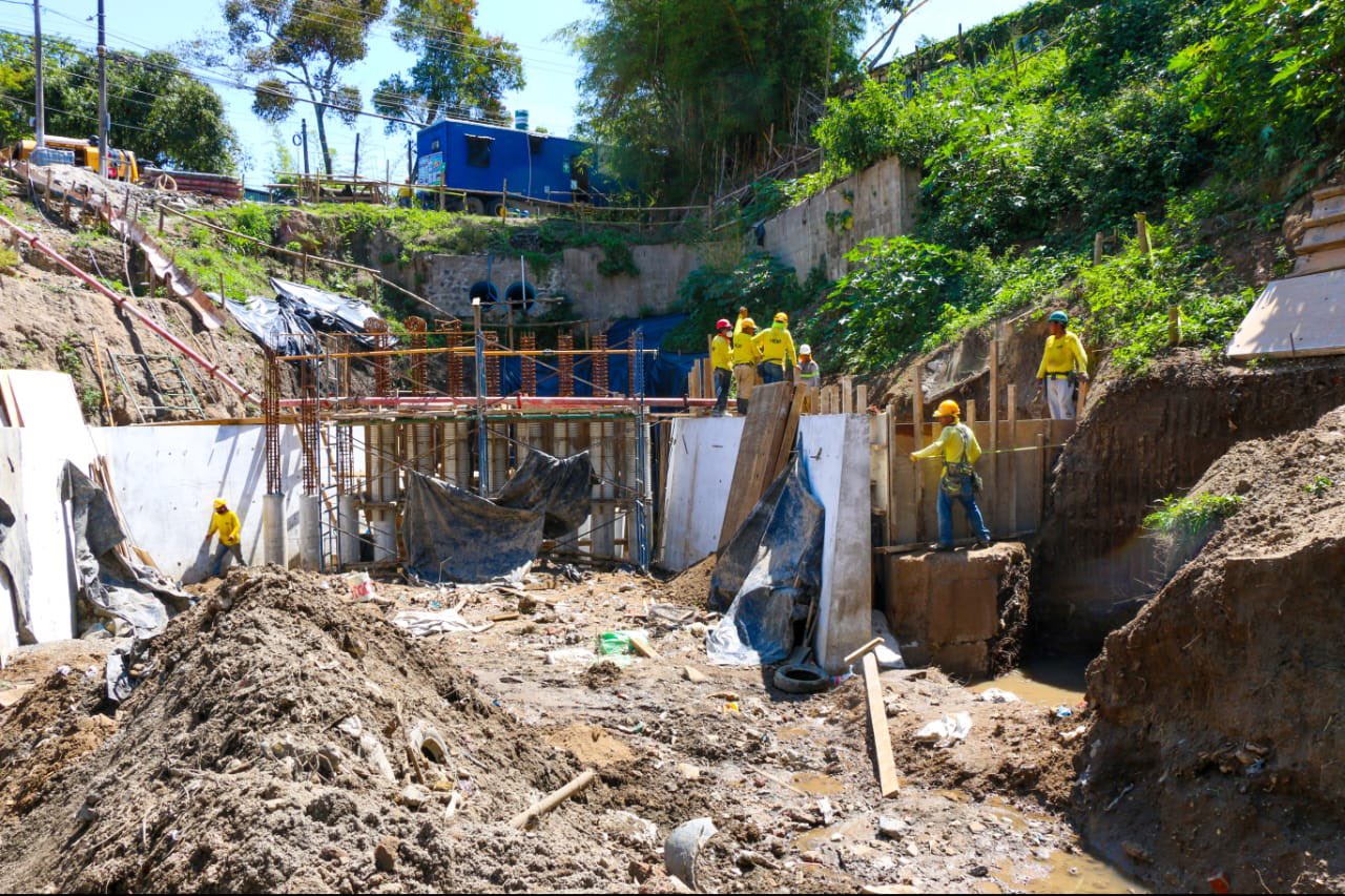 Obras De Mitigación En Quebrada El Garrobo De San Salvador Se
